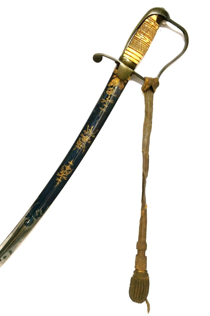 1800s Military AW Spies Gold Inlay Sword Samurai - Jan 25, 2020 | Hess ...