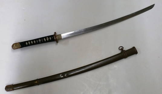 Wwii Imperial Japanese Off. Type 94 Shin Gunto