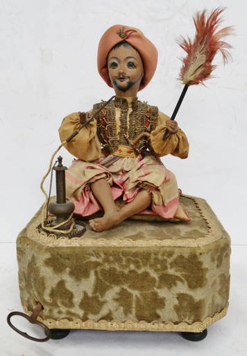 Antique Jean Farkas Automaton Turkish Smoking Hookah