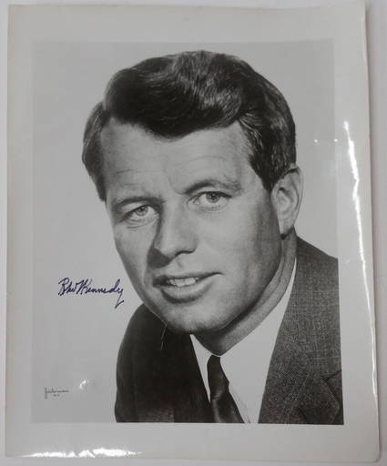 Authentic Robert F Kennedy Autograph Signature Photo
