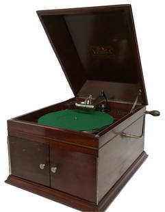 Antique Victor Talking Machine Vv Ix Phonograph