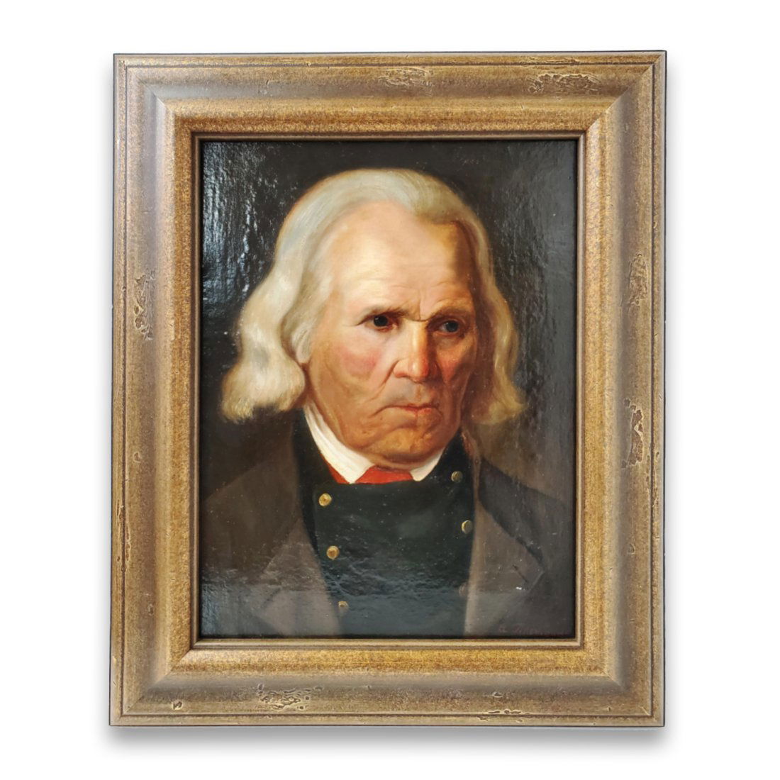 Adolph Tidemand Antique Man Portrait Oil Painting (#1452) on Jan 14 ...