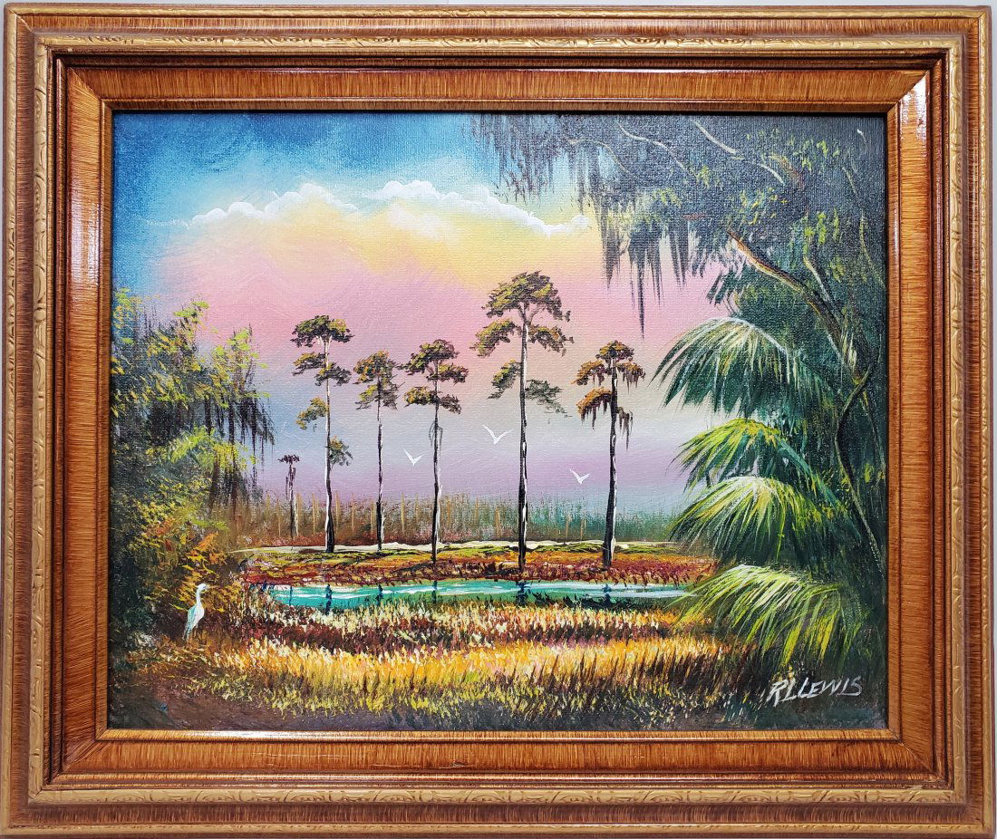 Rl Robert Lewis African American Florida Highwaymen Fl Coastal ...