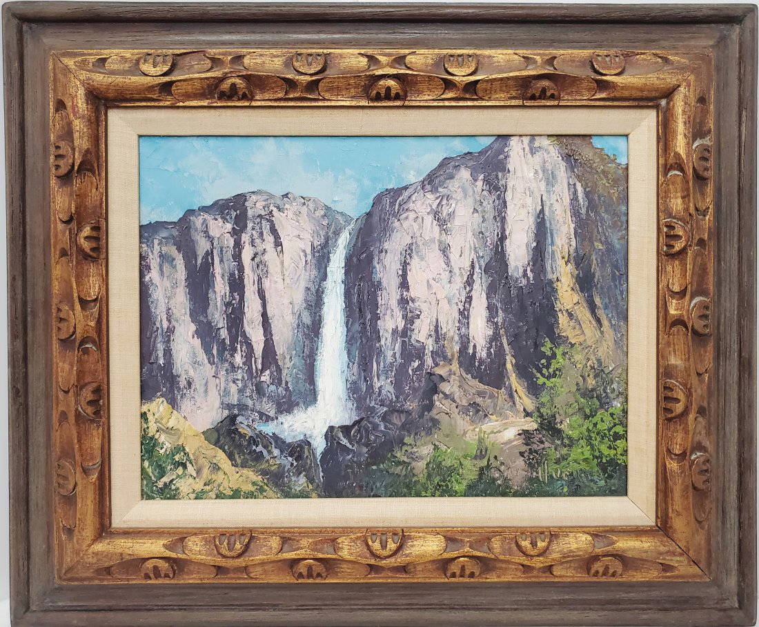 Segundo Huertas Colorado Mountain Landscape Oil Painting Auction