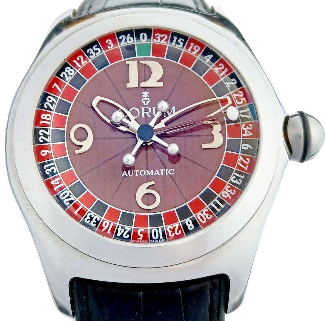 Corum Limited Edition 2003 Casino Roulette Bubble Automatic Watch 082. ...