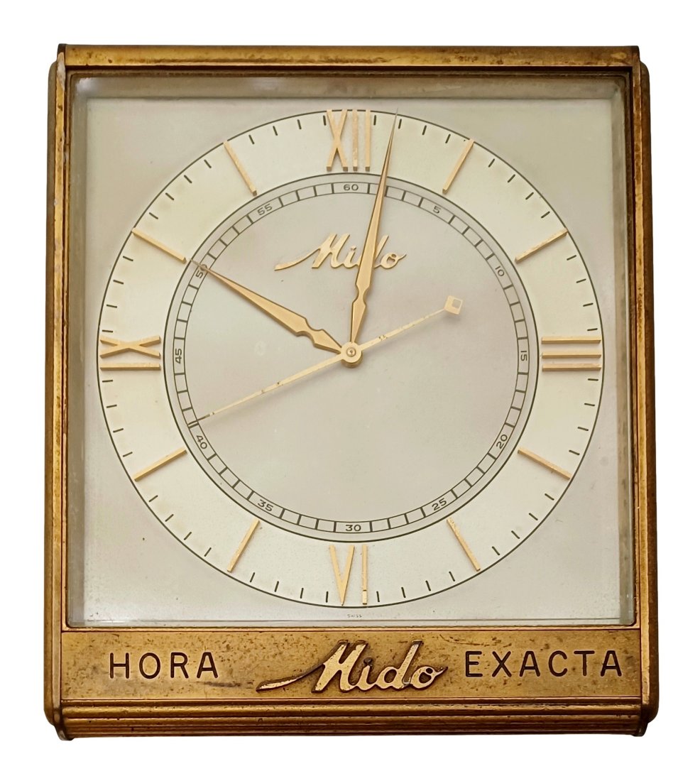 Very Rare Mido 24j Bronze Art Deco Extremely High Grade Window Display ...