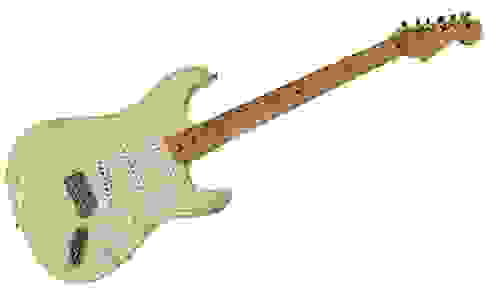 Fender Stratocaster Usa Cream Colored Electric Guitar With Gig Bag Auction