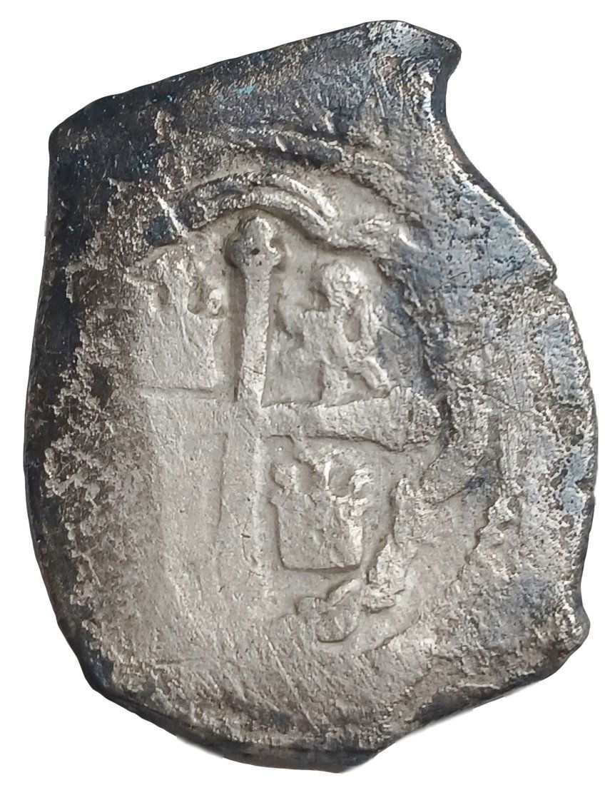 8 Reale Spanish Shipwreck Silver Cob Coin Philip V 25.5g With Coa Auction