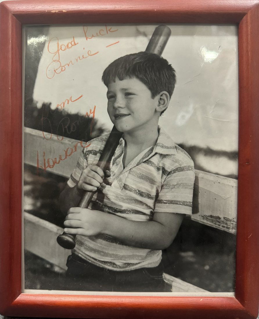 Ron Howard Signed Autographed Photograph Opie Andy Griffith Show Award ...