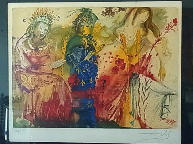98: Salvador Dali Spring Four Seasons Classical Royal F