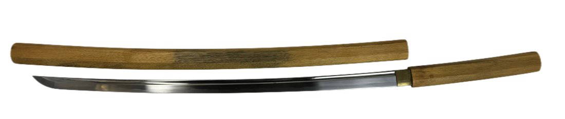 Late 20c Samurai Sword 40 Inch Overall Katana 27 Inch Blade With ...