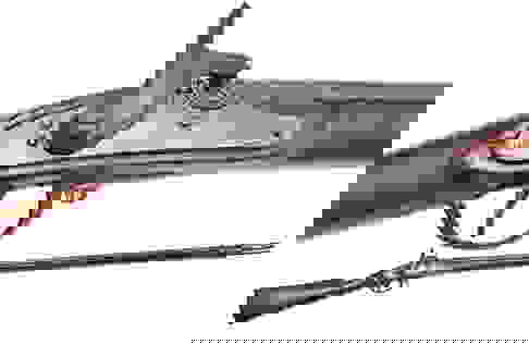 Antique Us Springfield Model 1816 Flintlock Percussion Conversion ...