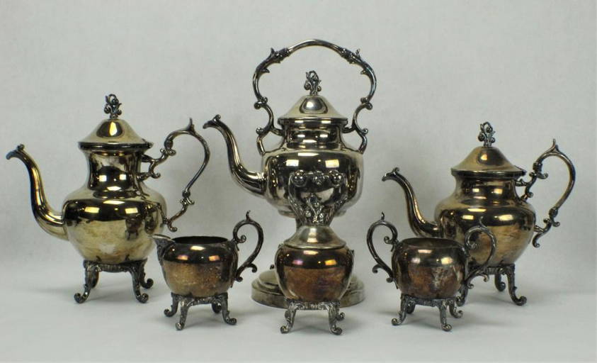 6 Piece Birmingham Silver Company Tea/coffee Set
