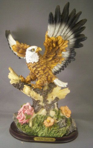 620: Bald Eagle Resin Sculpture - Katelyn Collection