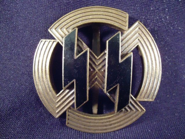 German WWII Waffen SS Bronze Dutch SS Sports Badge