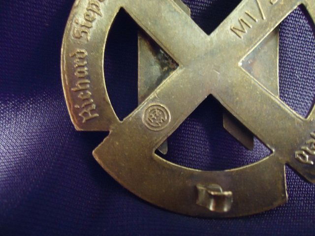 German WWII Waffen SS Bronze Dutch SS Sports Badge : Lot 115