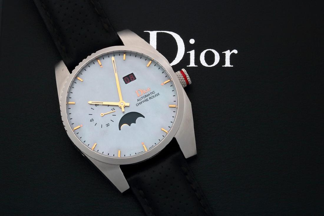 Limited Christian Dior Moonphase Chiffre Rouge Watch