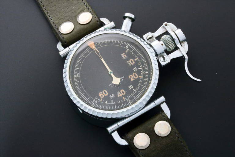 Rare Vintage Universal Geneve A. Cairelli Countdown Pilot Watch