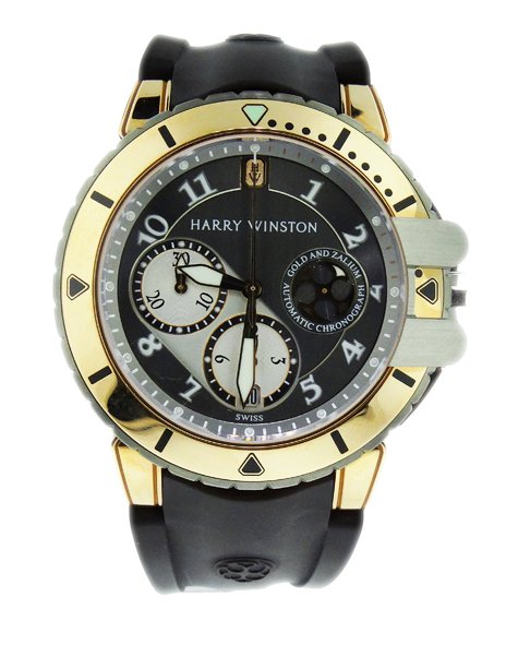 Men`s 18k Yellow Gold Harry Winston Watch - Apr 12, 2014 | Baer & Bosch ...