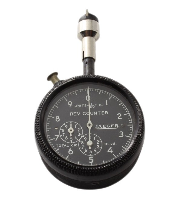 Vintage Jaeger Le Coultre Rev Counter Portable