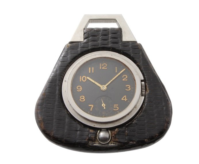 Vintage Stainless Steel Reversible Rolex Pocket Watch