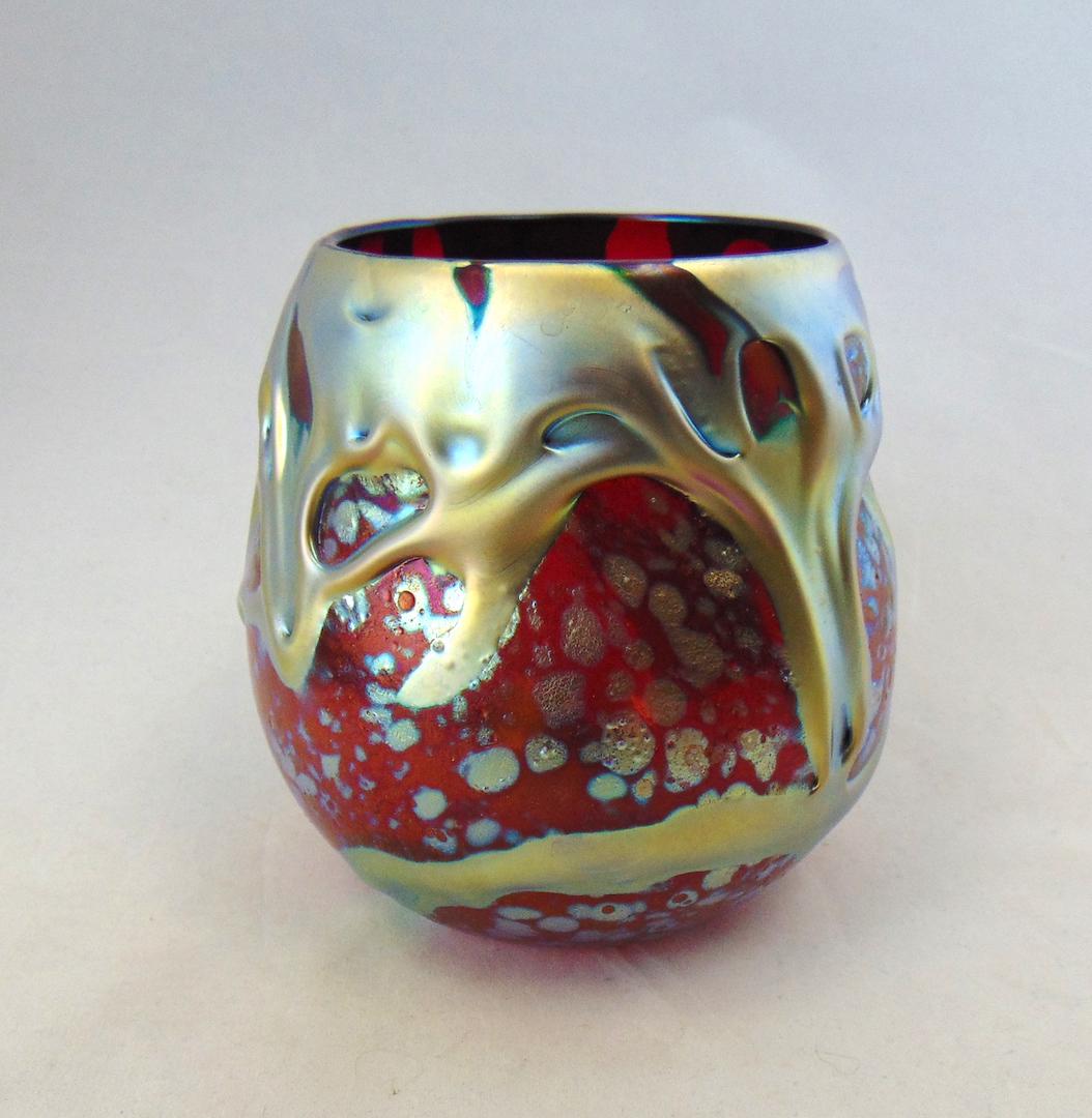 Charles Lotton Art Glass Vase, - Mar 01, 2014 | Richard D. Hatch ...