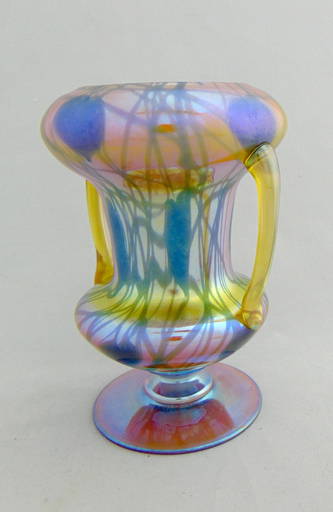 Durand Heart And Vine Art Glass Vase