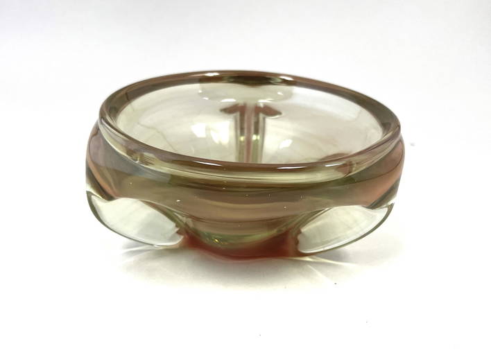 Dominick Labino art glass bowl (#0435) on Sep 28, 2022 | Jaremos in TX