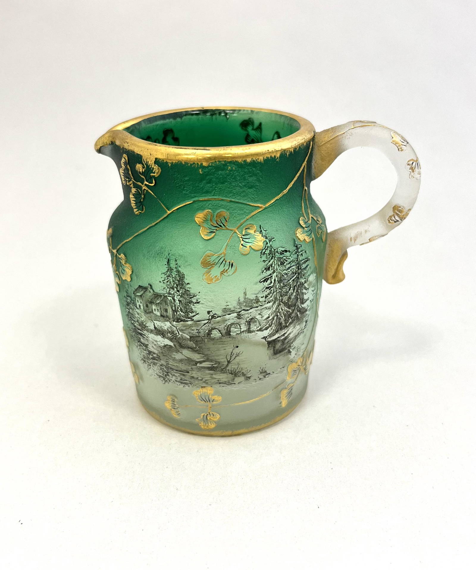 Daum French Cameo Pitcher Auction