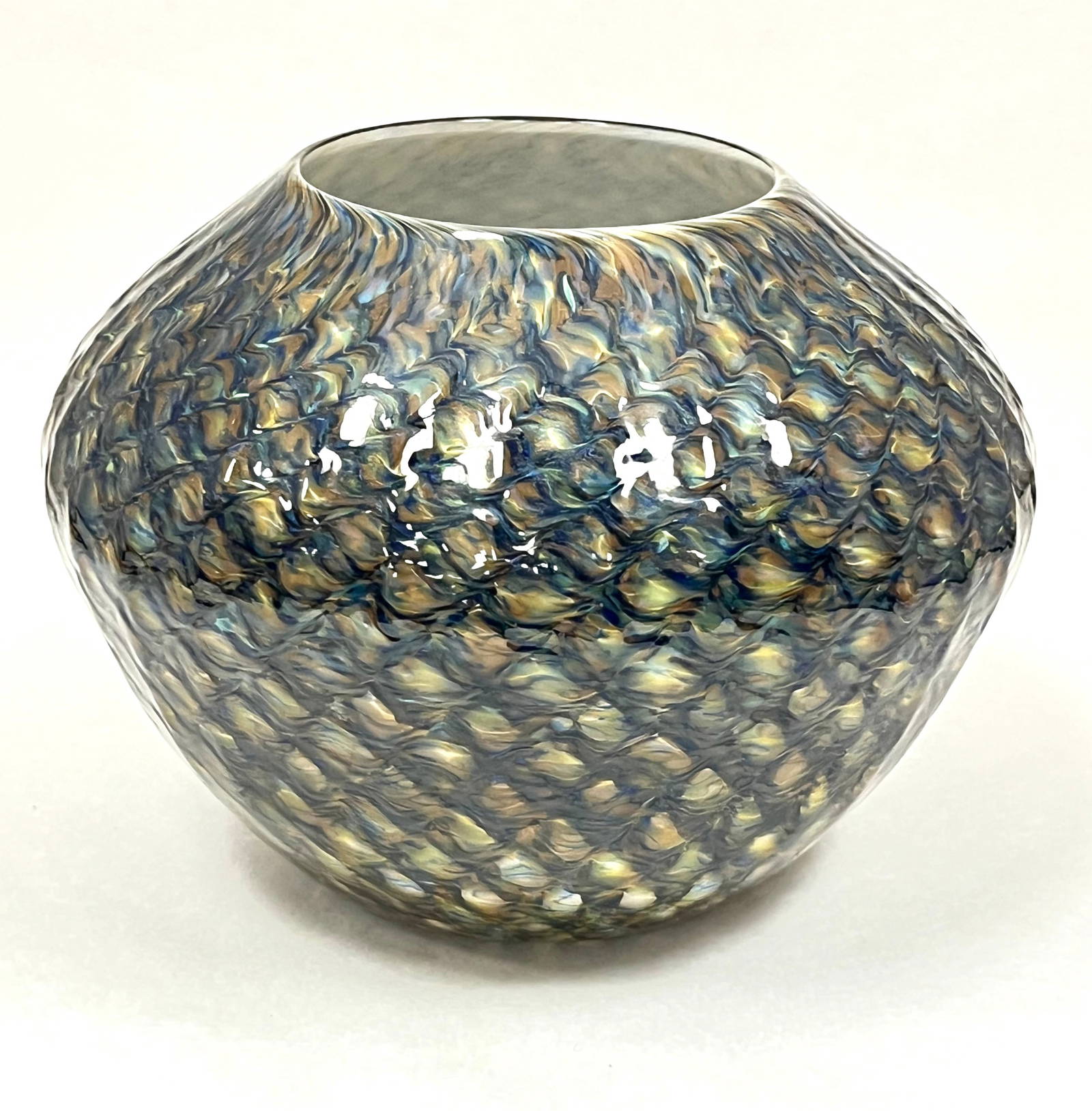 Todd Hansen Art Glass Vase Auction