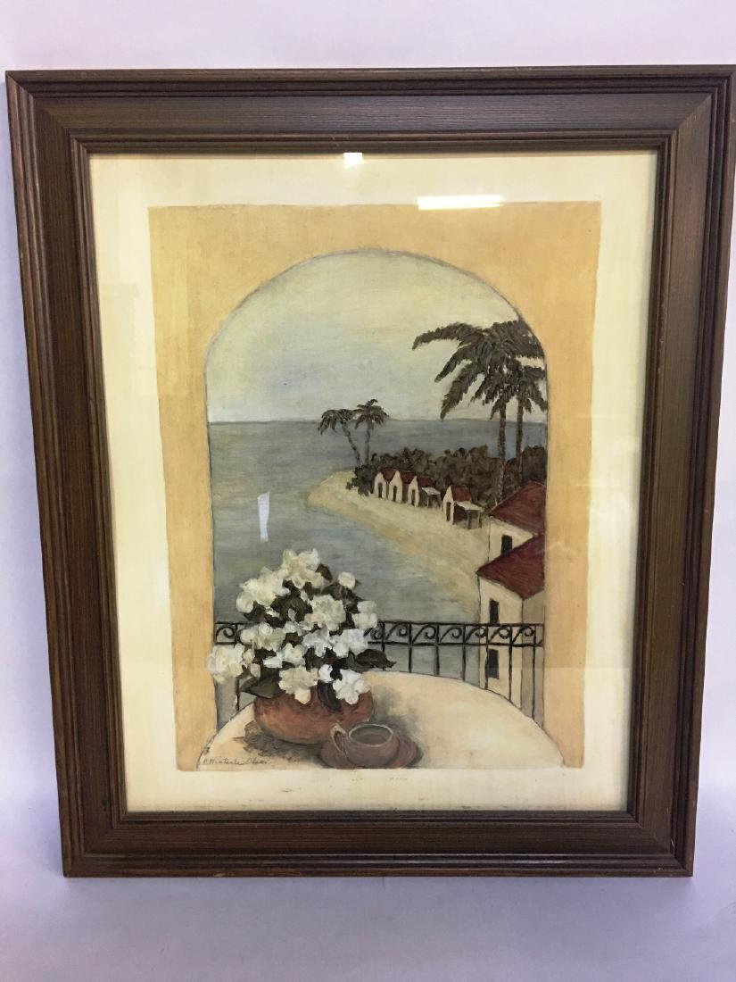 signed print by C. Winterle Olson