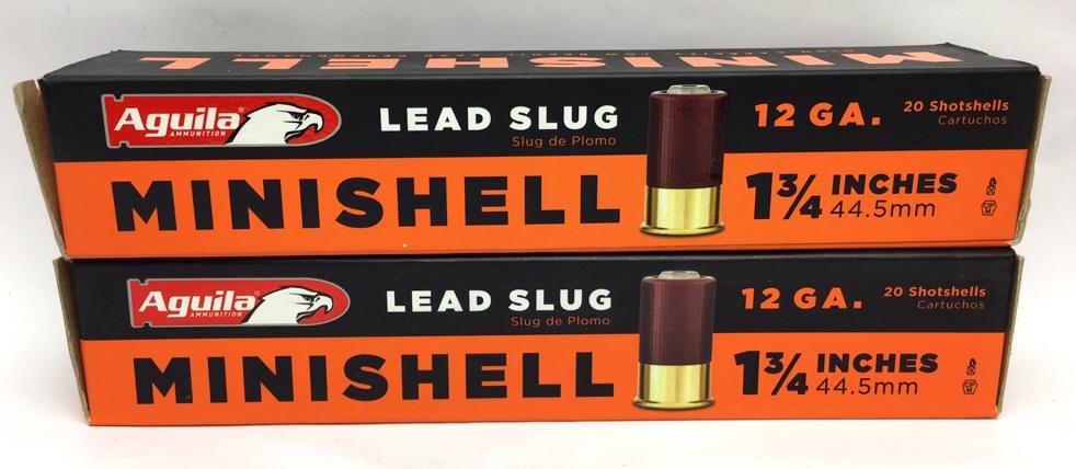 40 Rounds Of Aguila Minishell 12 Ga Ammunition