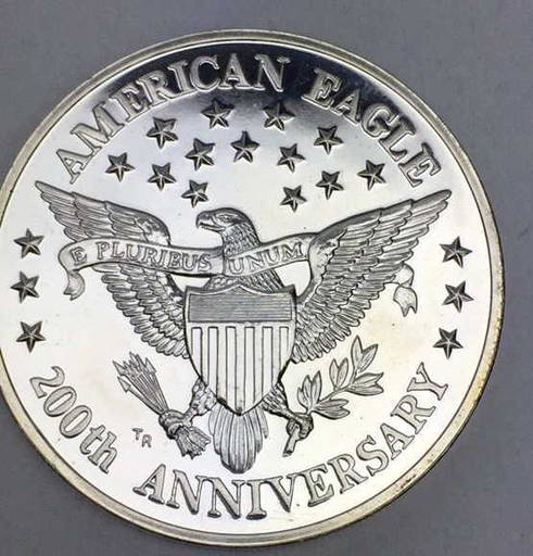 200th Anniversary American Eagle Silver Round