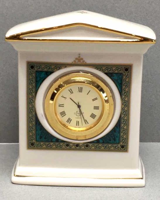 Vintage Lenox Mediterranean Porcelain Clock