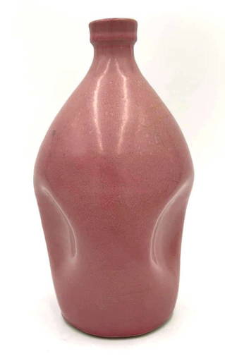 North Carolina Salt Glaze Pottery Pinch Bottle