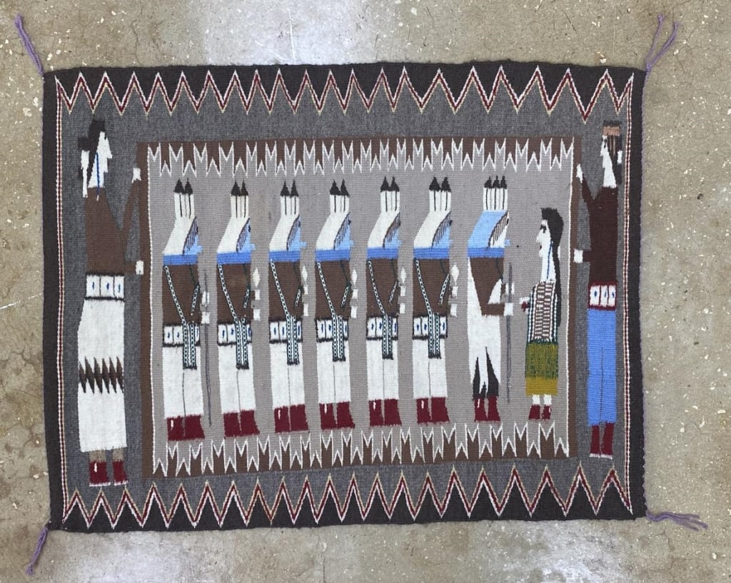 Yei Navajo Rug Auction