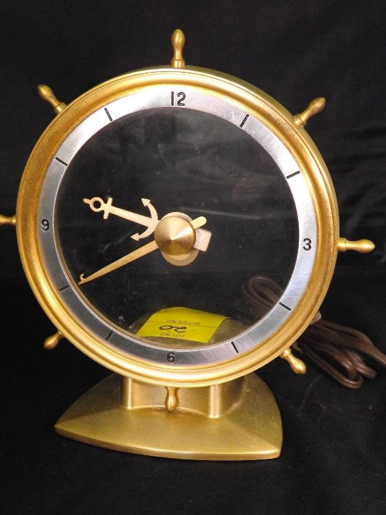 20: Jefferson Golden Helm Electric Clock