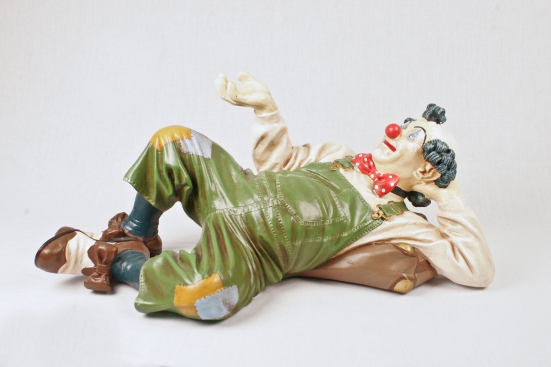 Clown by Jun C. Asilo, signed