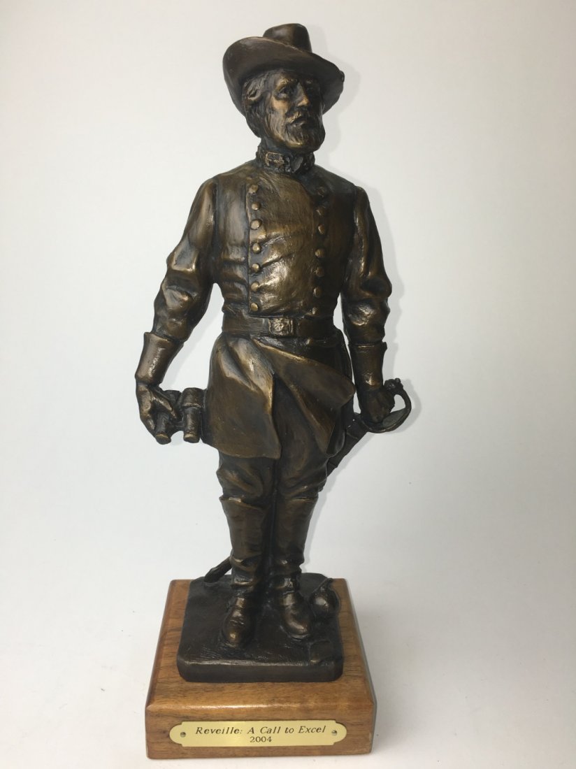 BRONZE BY M. CAROSELLI OF STONEWALL JACKSON FOR VMI