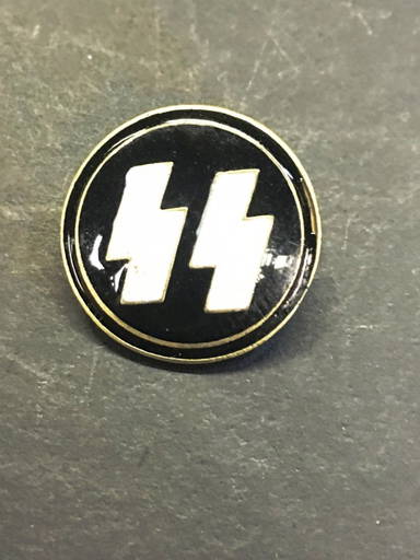 Ss Nazi Pin Ges Gesch M1/172 Runes Pin
