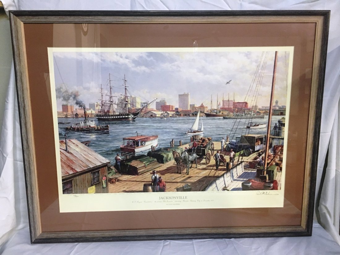 JACKSONVILLE S/N PRINT PAUL MCGEHEE