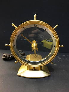 Vintage Large Maritime Nautical Helm Wheel