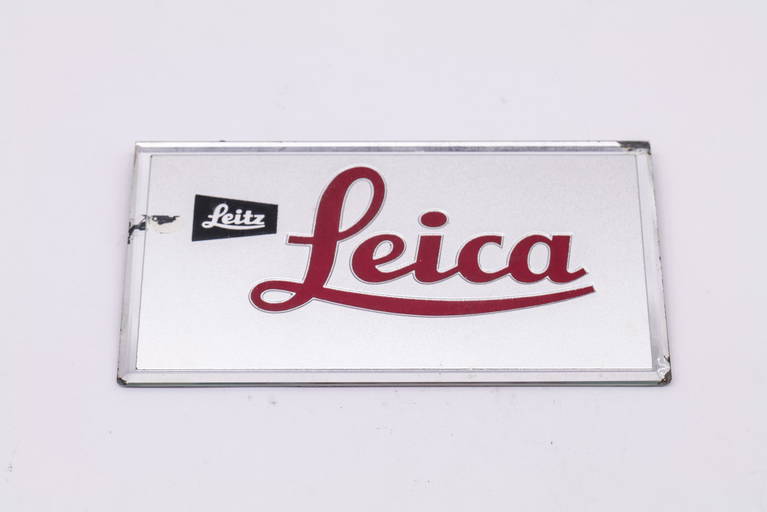 Leitz Leica Mirrored Dealer Sign