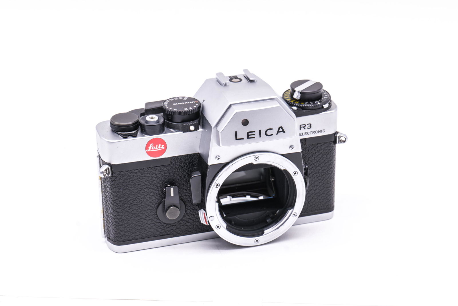 Leica R3 Electronic In Uncommon Silver Chrome Finish