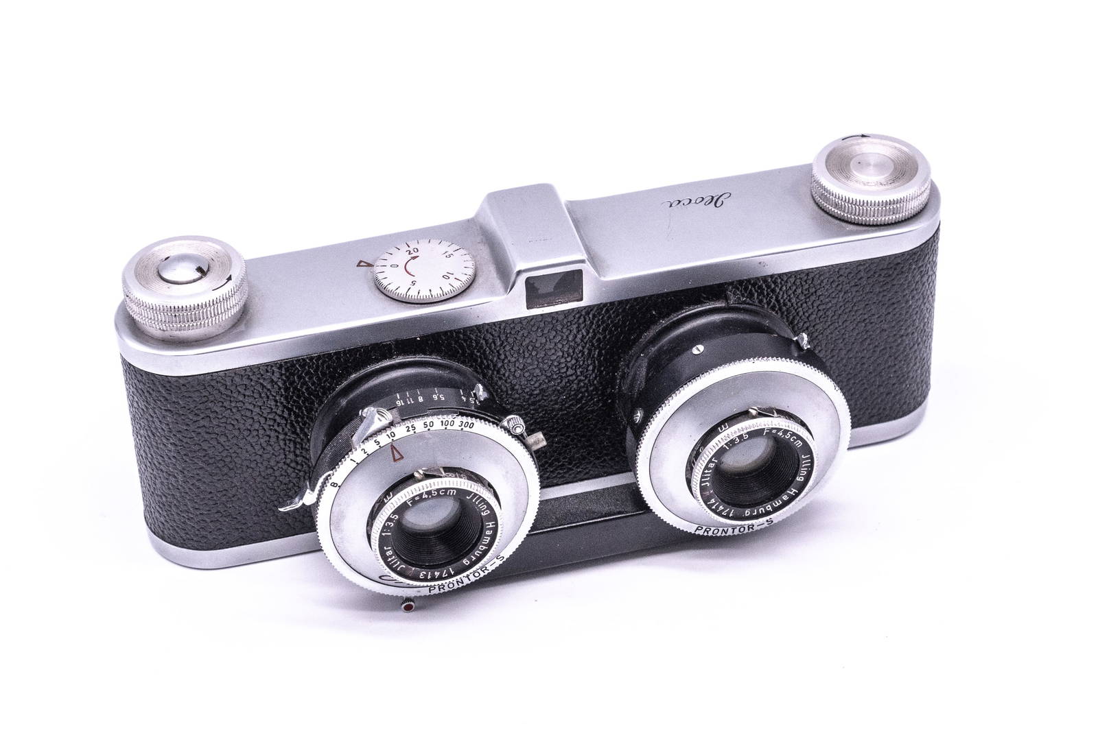 Witt Iloca Stereo Camera, Circa 1951, With Linked 45mm Jlitar F3,5 ...
