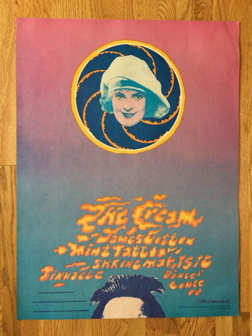Cream Pinnacle Shrine John Van Hamersveld Poster