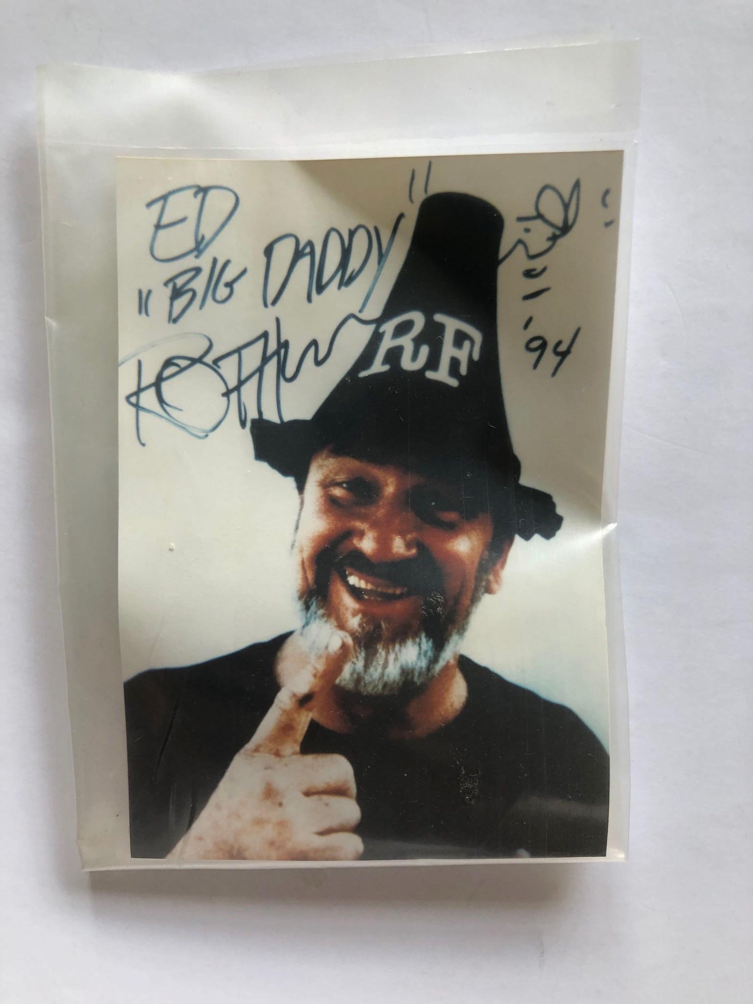 ED BIG DADDY ROTH SIGNED PHOTO - Feb 13, 2021 | PASHCO in FL
