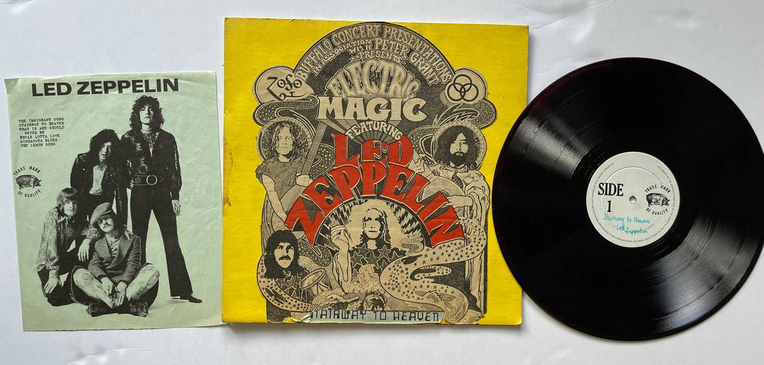 Rare Led Zeppelin Stairway To Heaven Bootleg