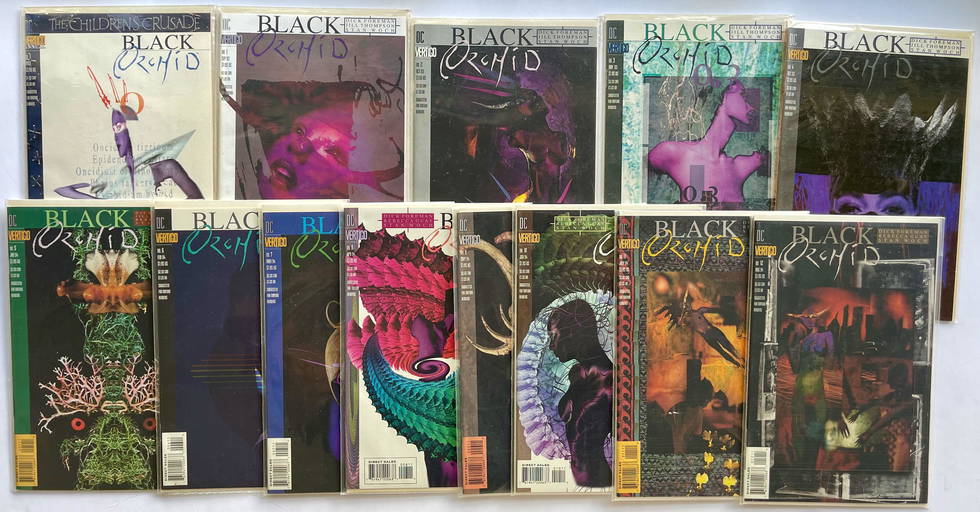 The Black Orchid #1 12 Set