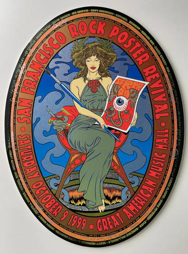 MULTIPLE SIGNATURE - SAN FRANCISCO ROCK POSTER REVIVAL (#0026) on Mar ...